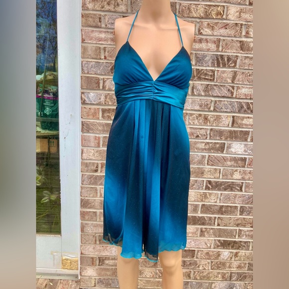 Byer California | Dresses | Y2k Byer Tealturquoisenavy Ombr ...